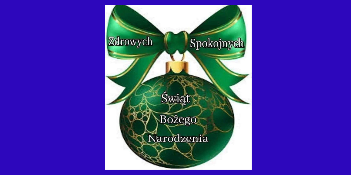 Wesołych, zdrowych i spokojnych świąt! – periplus.pl